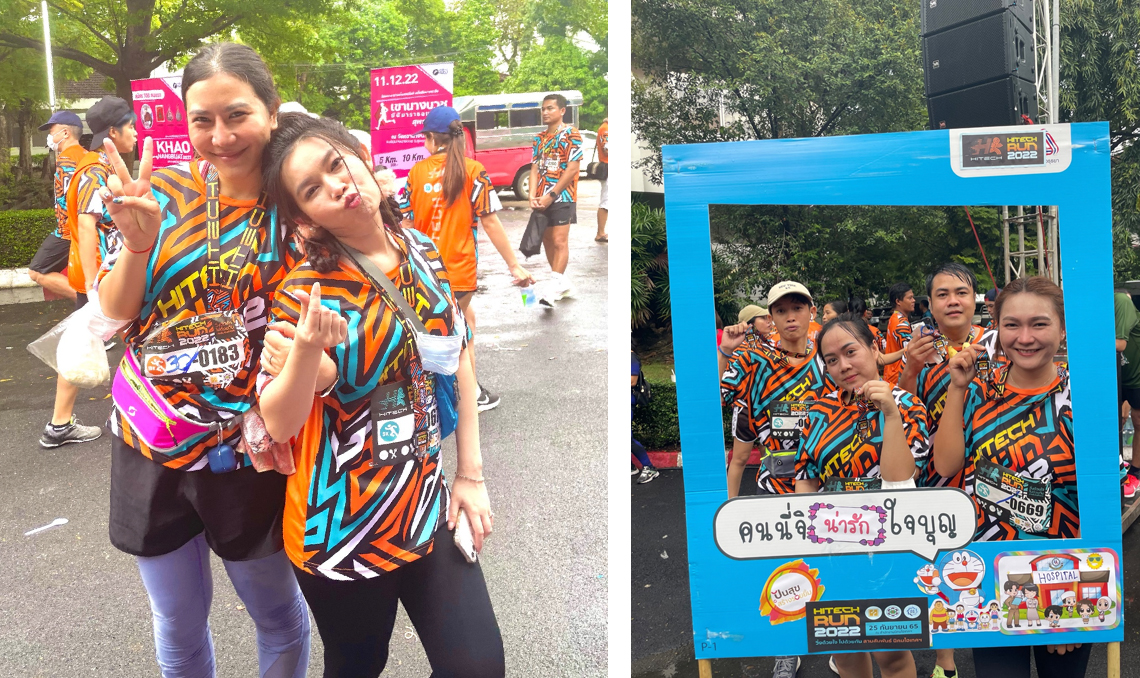 CSR Activity Running together, building relationships, Hi-Tech Industrial Estate, Phra Nakhon Si ...
