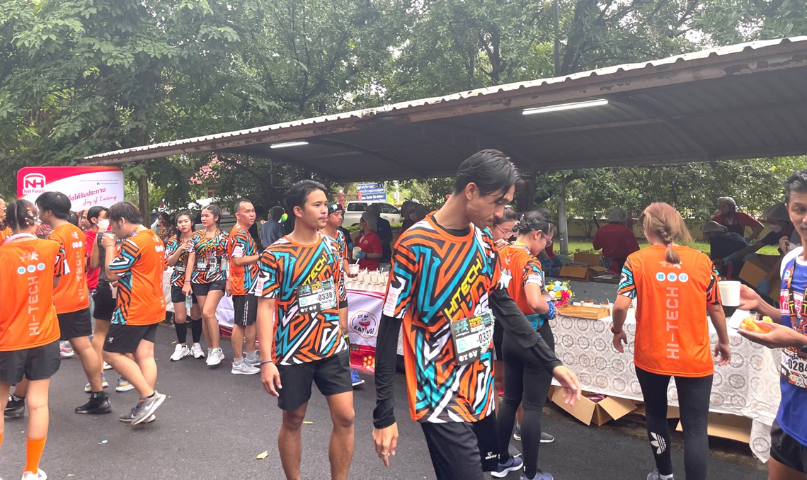 CSR Activity Running together, building relationships, Hi-Tech Industrial Estate, Phra Nakhon Si ...