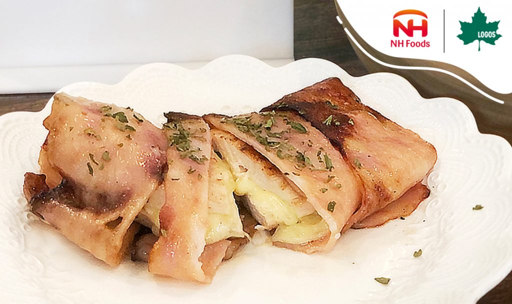 Bacon wrap Steamed Chicken Breast with Cheese - THAI NIPPON FOODS CO., LTD