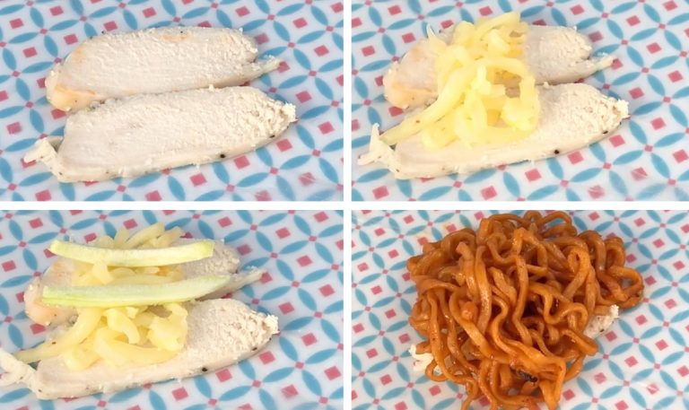 Ramyeon wrap Chicken Cheese - THAI NIPPON FOODS CO., LTD