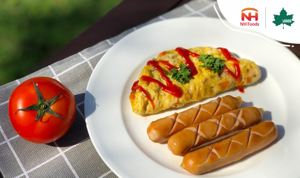Omelette with Sausage - THAI NIPPON FOODS CO., LTD