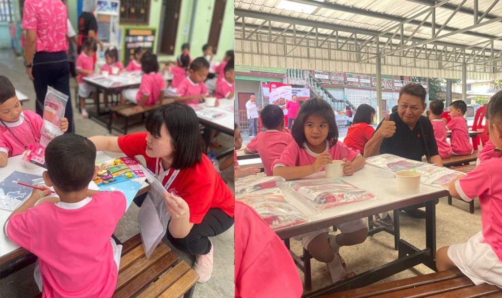 National Children's Day CSR activities for the year 2024 at Karnham ...