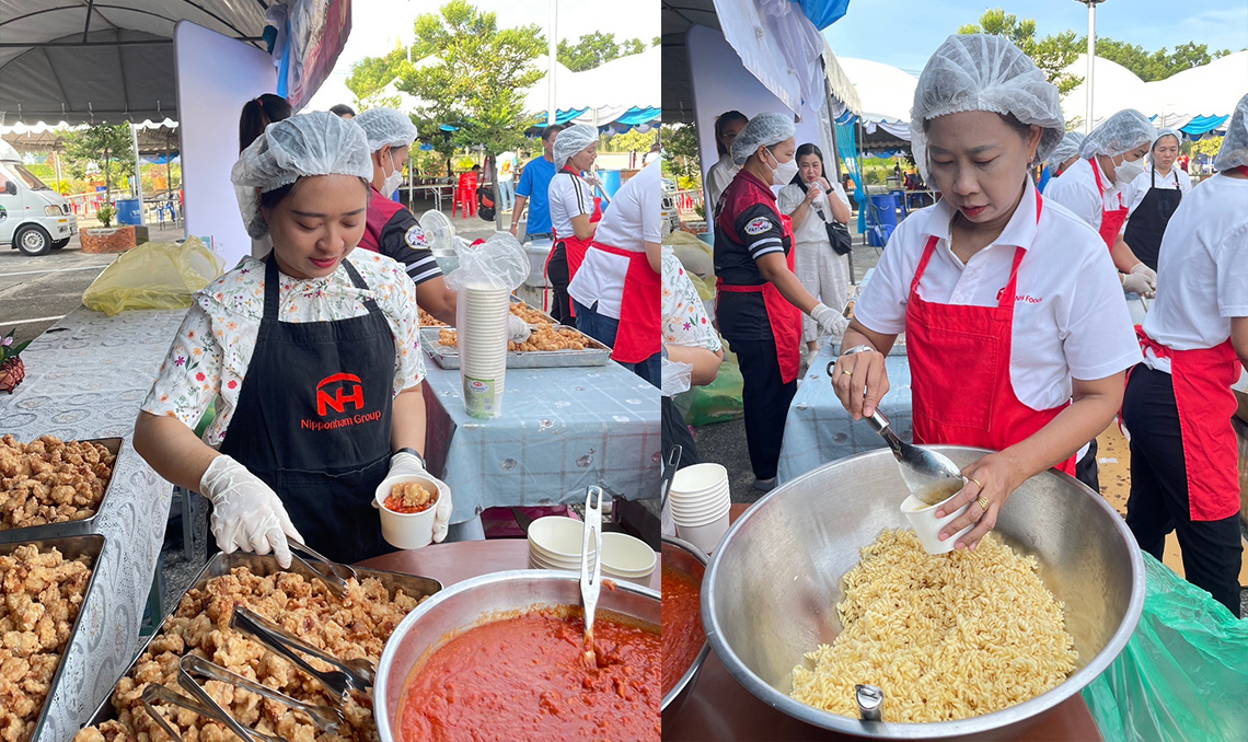CSR Activity at Suk Temple | Thai Nippon Foods